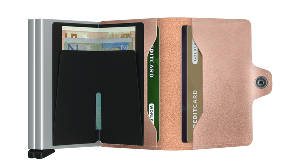 Twinwallet Metallic Rose – Walkin Closet